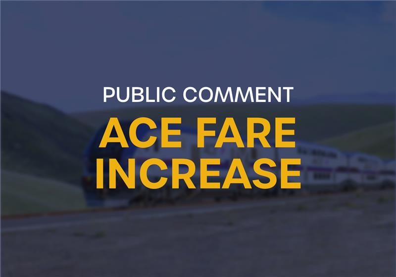 Fare Increase Policy - ACE Rail