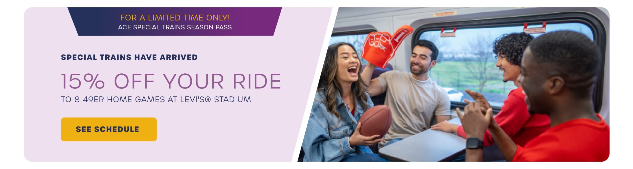ACE Rail | Weekday Round-Trip Trains From Stockton to San Jose